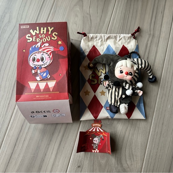POP MART | Toys | Why So Serious Silver Mist Clown | Poshmark